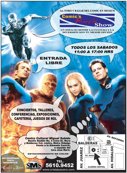 Comics Rock Show: Un lugar único - Artes9