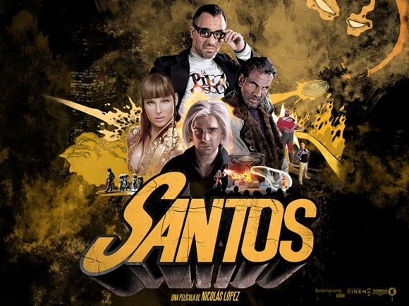 Santos un Super Héroe Chileno - Artes9