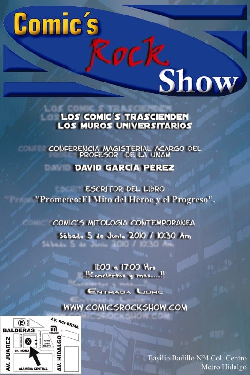 Los comics trascienden los muros universitarios en Comic´s Rock Show ...