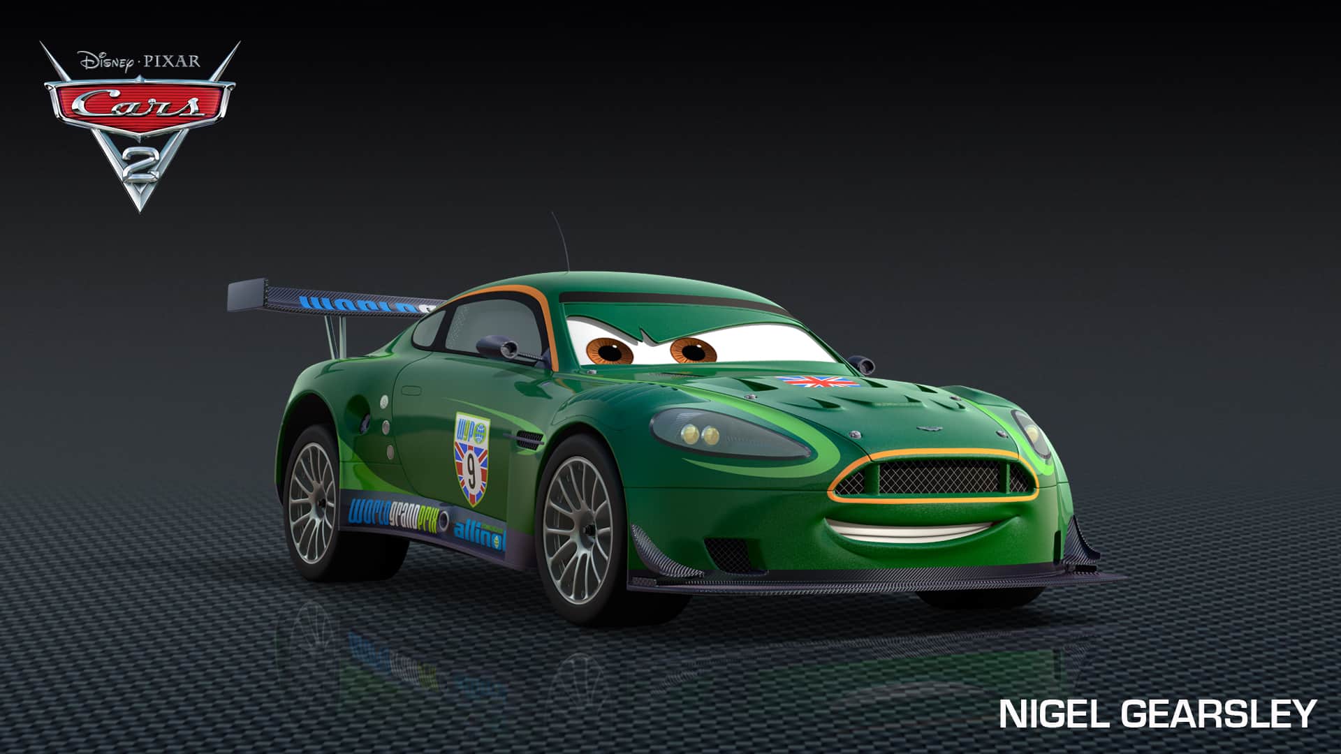 Cars 2- Miles Axlerod y Nigel Gearsley - Artes9