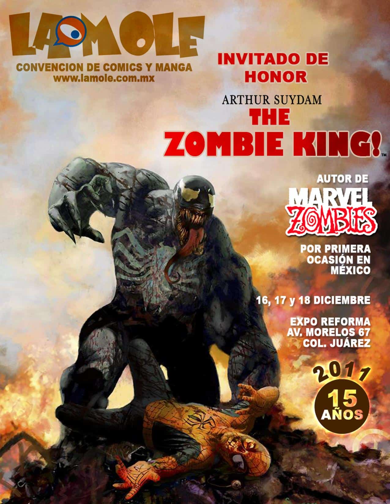 Arthur Suydam «The Zombie King» viene a LA MOLE 2011 - Artes9