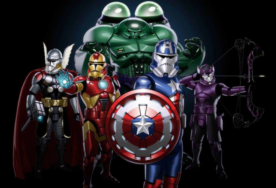 Marvel Troopers por Jon Bolerjack - Artes9