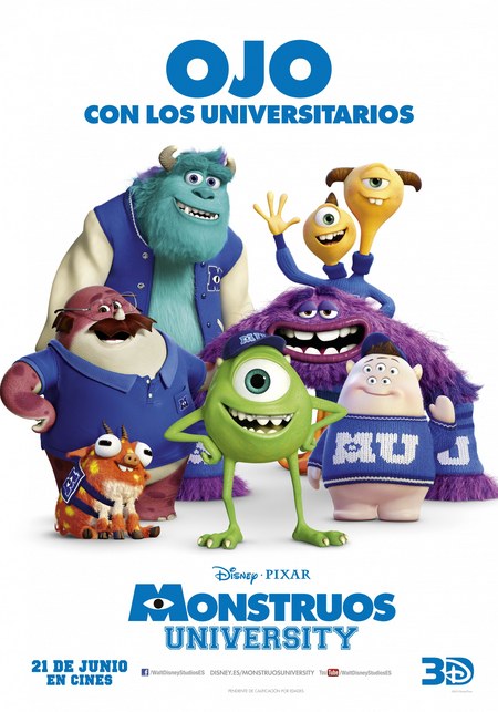 Monsters University - 3 clips de la cinta - Artes9