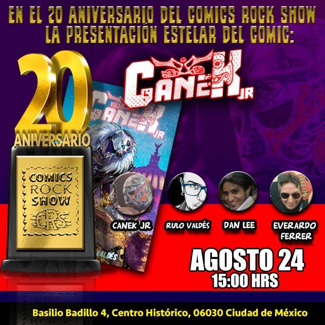 Doble presentación de Canek Jr, el Cómic - Artes9