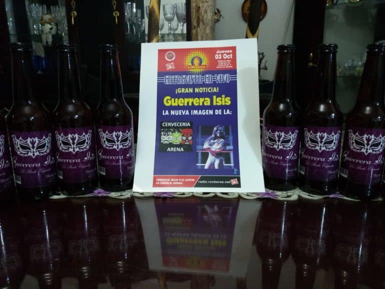 Guerrera Isis presenta su cerveza artesanal - Artes9