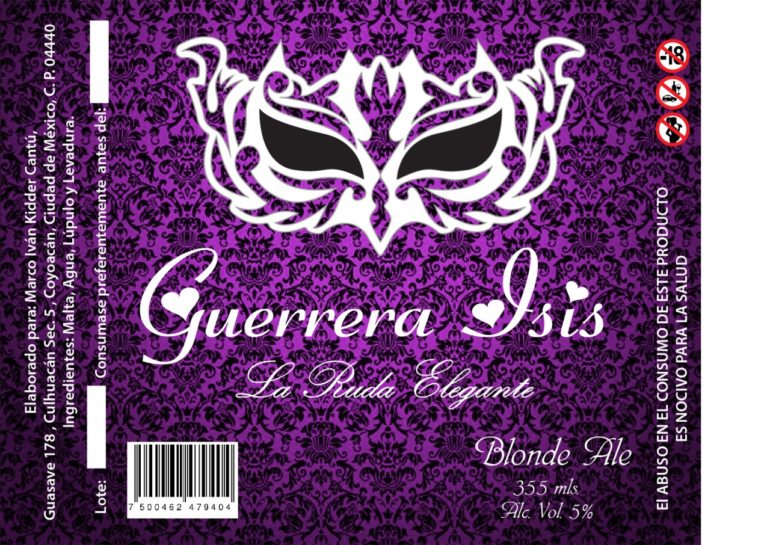 Guerrera Isis presenta su cerveza artesanal - Artes9