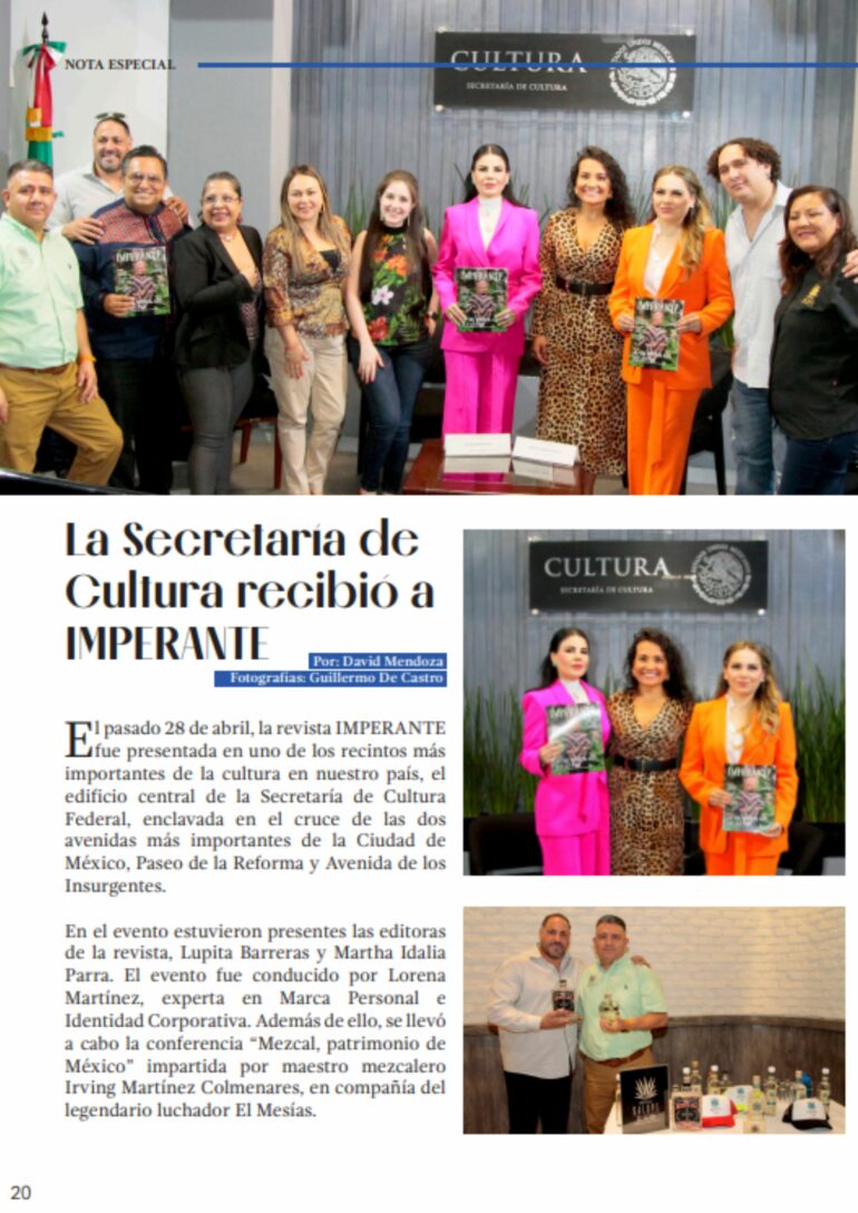 El Mesías padrino de IMPERANTE No. 4 - Artes9